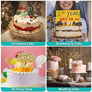 TeamFar Round Cake Pans, 9½’’x3’’ Stainless Steel Deep Tier Baking Cake Pan for Wedding Birthday Party, Non-Toxic & Heavy Duty, Straight & Deep Wall, Mirror Finish & Dishwasher Safe - Set of 2