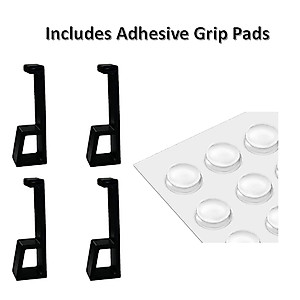 Kimalab Horizontal Vertical Stand for PS4 Original Playstation 4 Stand Cooling Station Feet for PS4 Console Fat Compatible - Updated Design for Secure Fit (PS4 Original - Black)