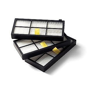 iRobot Roomba Authentic Replacement Parts - Roomba 800 and 900 Series AeroForce Filters - (3 Pack)