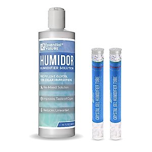 Humidor Solution Propylene Glycol Solution (PG Solution) For Humidifiers By Essential Values. Humidor Accessories and Supplies (16 Fl Oz (Pack of 1))