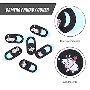 PartyKindom Pc Accessories Pc Accessories Pc Accessories Pc Accessories 6pcs Cartoon Privacy Protectors Webcam Covers Practical Camera Phone Covers Computers Laptops Home Camera Home Camera Home Camera