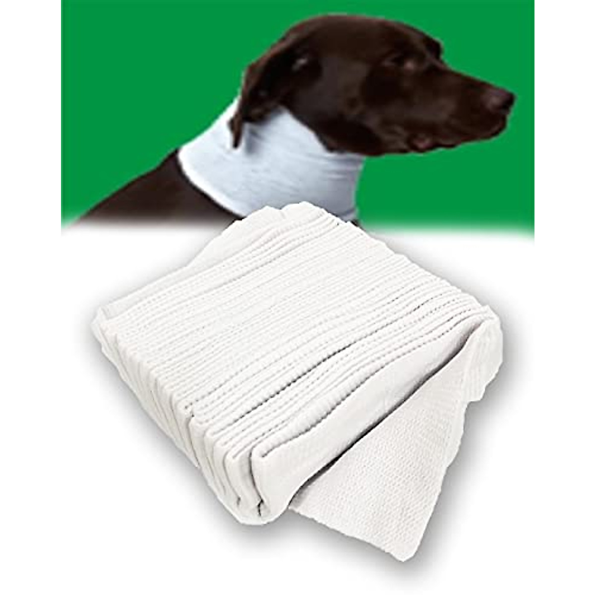 HXCH FixElastic Net Tubular Support Bandage for Neck of Large Dog Animal,Wound Dressing Retainer,6