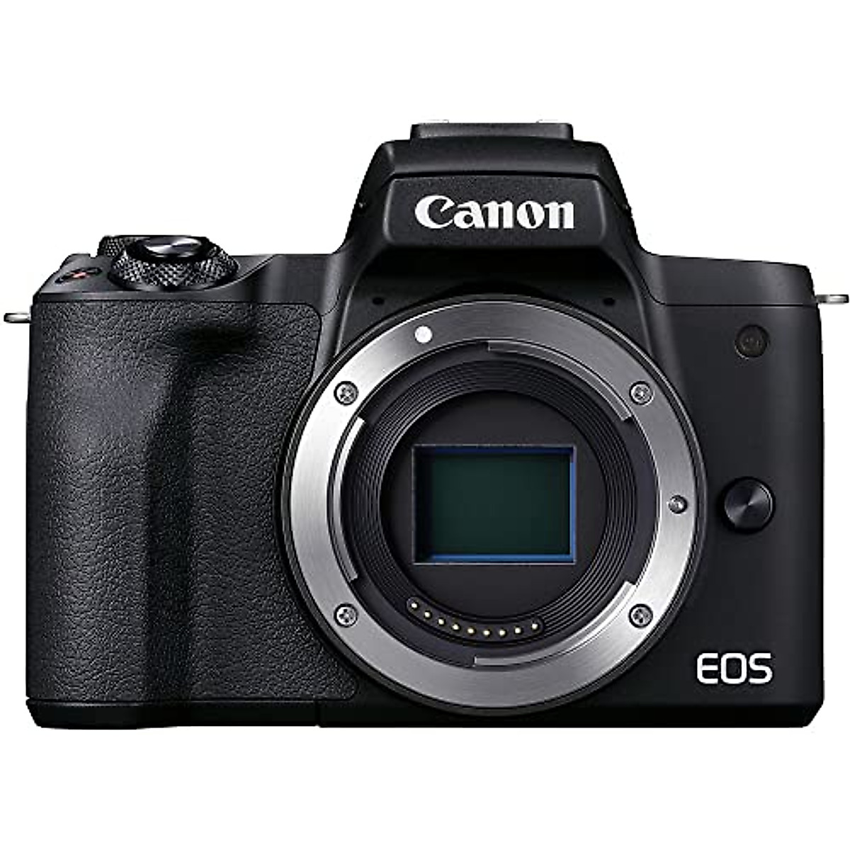 Canon EOS M50 Mark II Mirrorless Camera with EF-M 18-150mm is STM Lens (4728C001), 64GB Memory Card, Card Reader, Case, Flex Tripod, Hand Strap, Cap Keeper, Memory Wallet, Cleaning Kit (Renewed)