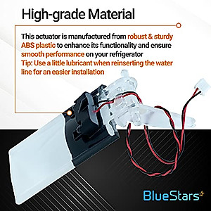 Ultra Durable 241685703 Refrigerator Water Dispenser Actuator Replacement Part by BlueStars - Compatible With Frigidaire & Kenmore Refrigerators - Replaces AP3963432, 1195920, 241685703, 5304433613