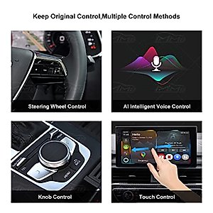 Smart World Company MMB 11.0 Android OS Video Streaming Adapter for Carplay and Android Auto Media interfaces enables app Download Music Video Navigation USB Type-C HDMI