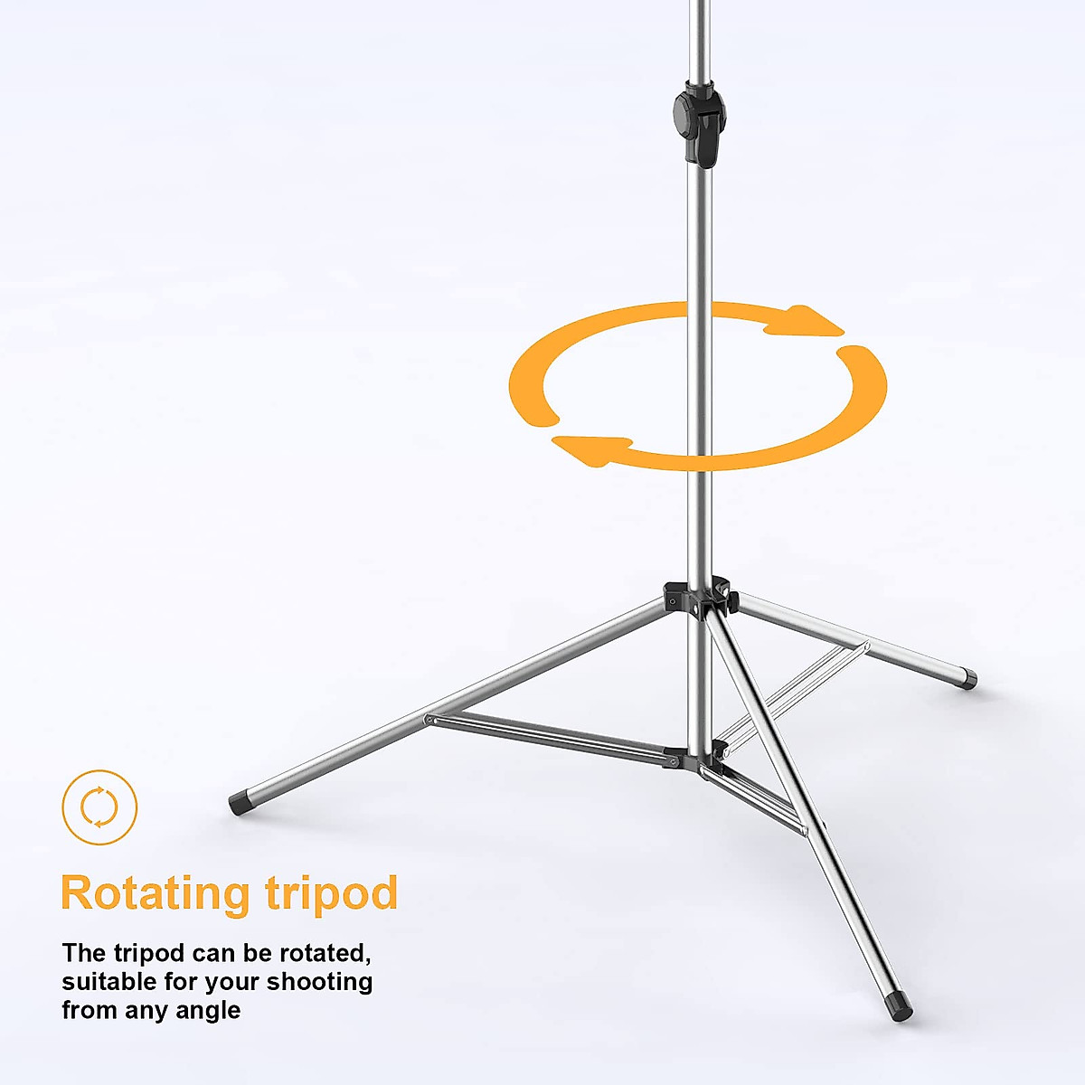 Emart T-Shape Backdrop Stand, 3x6.5ft Adjustable Green Screen Photo Background Holder, Portable Small Back Drop Support Kit for Photography, Photoshoot, Parties, Zoom