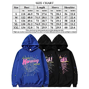 Hip Hop Spider Hoodies Set Y2k Hoodie Tracksuit Pullover Sweatshirt for Women Men Matching Hoodies for Couples