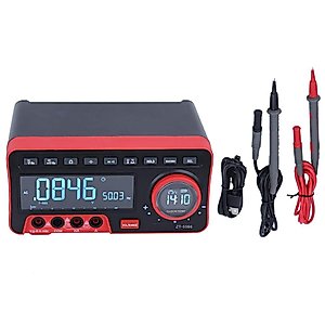 Benchtop Digital Multimeter ZT5566 Multifunctional Electrical Tester 19999 Count Multimeter Auto Range Voltage Meter with Music