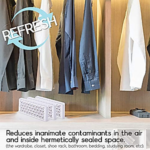 Eco Hi-Ball Refrigerator & Closet Cosmile - Air Purifying Bioceramic Balls - Purification and Odor Eliminator and Absorber for Closet, Fridge, Wardrobe, Shoe Rack, Bathroom, Bedroom, Office, Home, Car