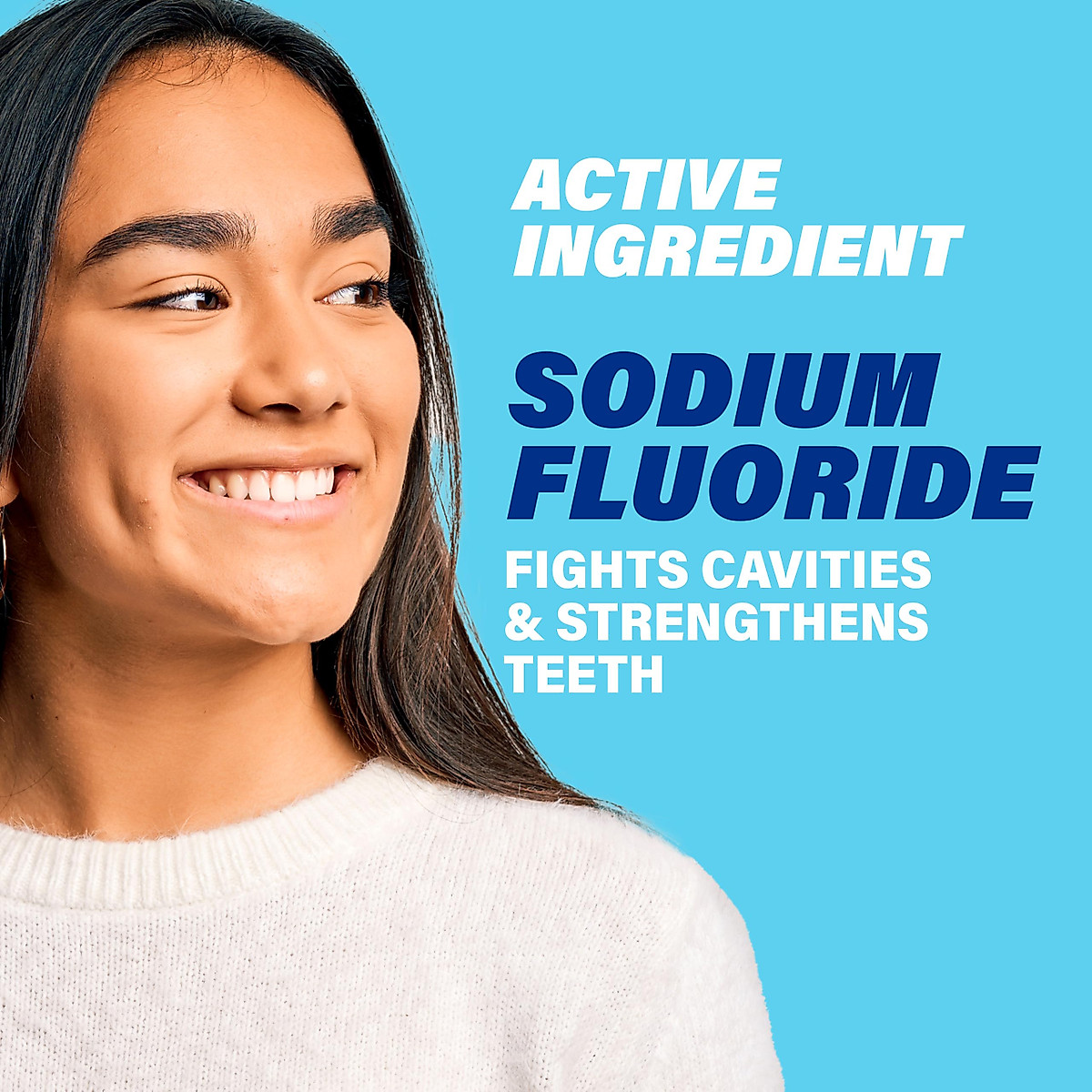 ACT Total Care Zero Alcohol Anticavity Fluoride Mouthwash 18 fl. oz. Kills Bad Breath Germs, Fresh Mint