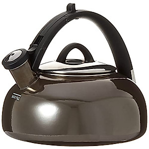 Cuisinart CTK-EOS2GG Peak 2-Quart Teakettle, Make 2-Quarts of Boiling Water in this Classic Tea Kettle, Whistle Sound to Signal Water is Ready, Gray