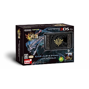 Nintendo 3DS LL Monster Hunter 4 Special Pack Gore Magala Black Japan Model