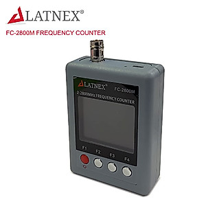 FC-2800M Frequency Counter for Ham Radio CB - High Sensitivity with CTCCSS DCS Decoder for The VHF & UHF - CB Continuous Carrier Signal, Walkie-Talkies, DMR Radio