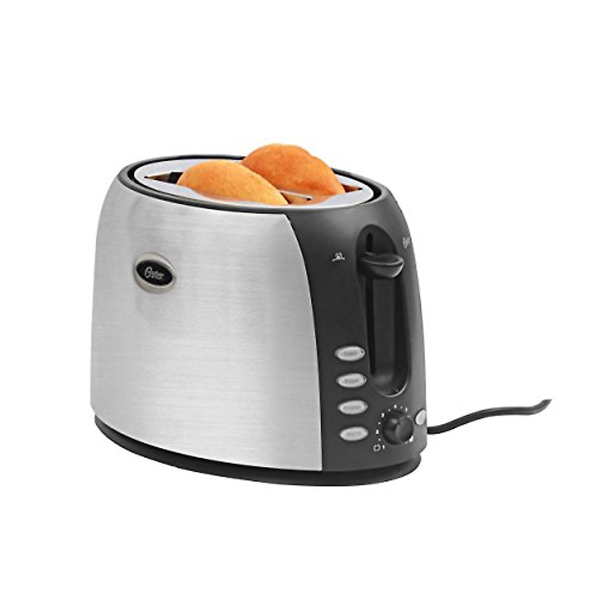 Oster 2 Slice Toaster, Brushed Stainless Steel (TSSTJC5BBK)