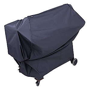 Char-Broil 2346444P04 55-inch Large Smoker Cover, Black