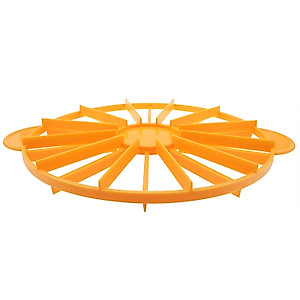 DJF For 10/12 Pieces of a 10-inch Diameter Cake, Round Double-sided Cake Portion Marker Cake Cutter Slicer Cake Slicer Cake Knife Cake Cutter Cheesecake Slicer For Uniform Slicing 1pcs