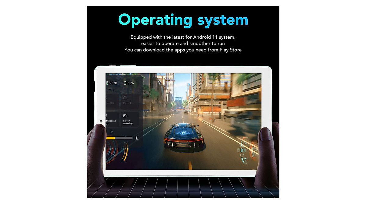 High-Performance 10.1" 2 in 1 Tablet with Keyboard