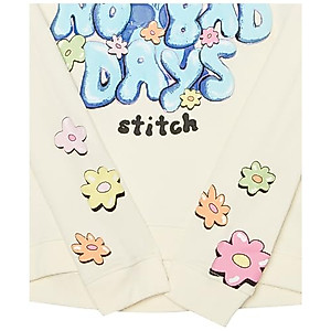 Disney Stitch Jumbo Print Hooded Sweatshirt & Jogger Set