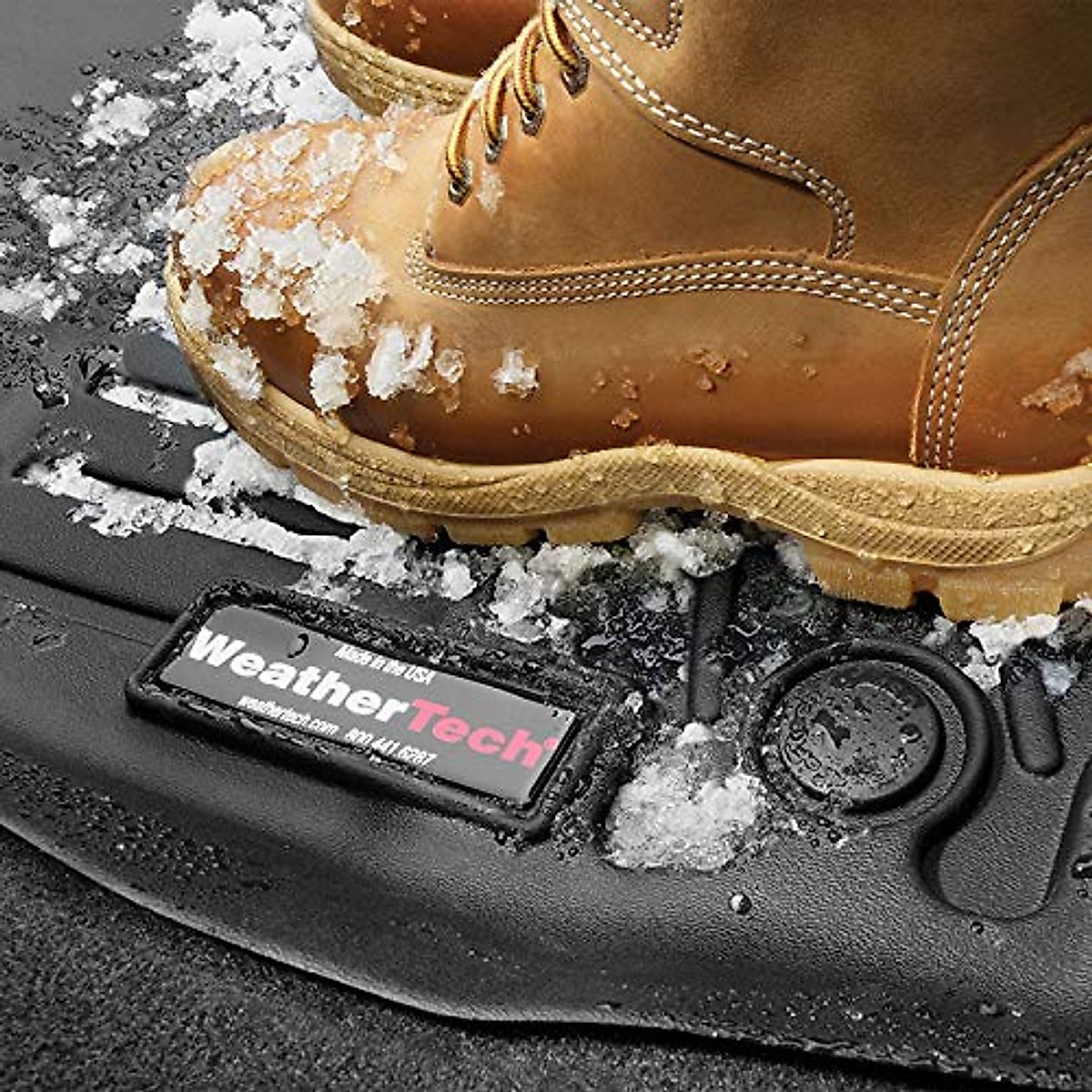 WeatherTech Custom Fit FloorLiners for Trax, Encore - 1st & 2nd Row (44532-1-2), Black