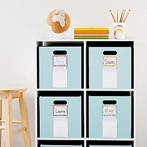 100 Pack Self-Adhesive Library Card Pockets for Book Checkouts, CDs, DVDs, Classroom Supplies (3.5 x 4.5 In)