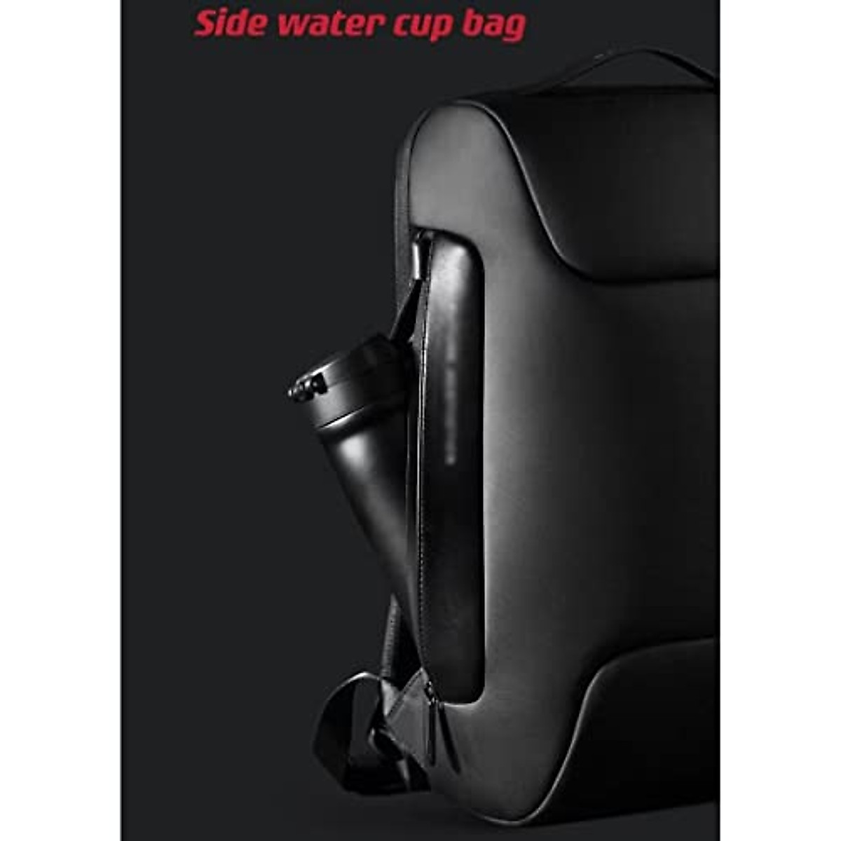 Light Oxford Cloth Business Backpack，Men Ultra-Thin Waterproof Computer Daypack，Expandable、Leisure、Outdoor Travel Rucksack Trip (Color : Light Gray, Size : 15.6inchs)