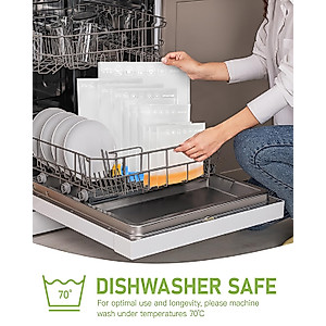 IDEATECH 8Pack Gallon Bags Dishwasher Safe, Leakproof Reusable Gallon Freezer Bags, BPA Free Reusable Gallon Bags, Reusable Food Storage Bags Silicone for Meats, Sandwich, Travel (8Gallon, Colored)