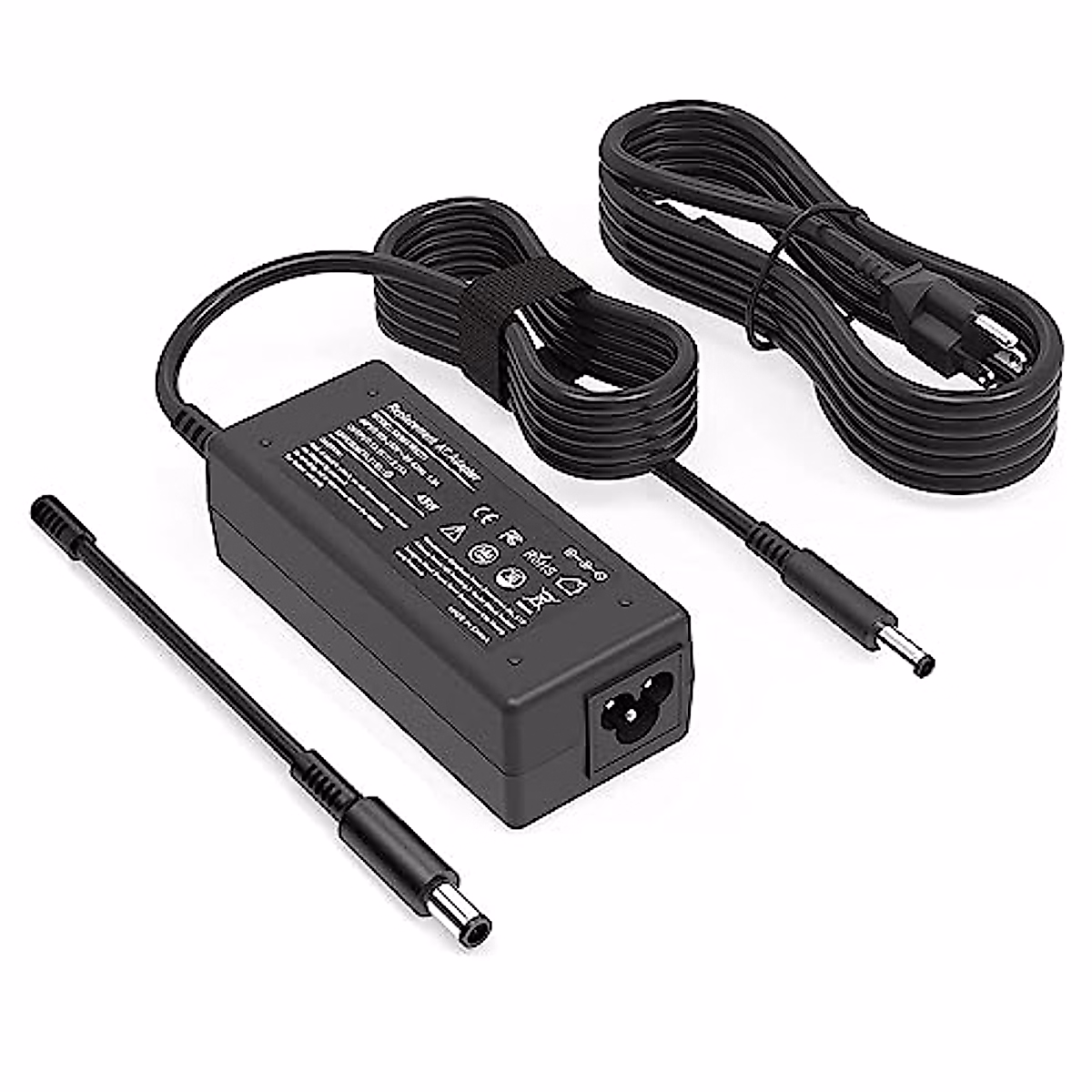 Charger for Dell Laptop Charger, 65W 45W, Portable, for All Dell Inspiron, Latitude, Vostro Round Power Connector
