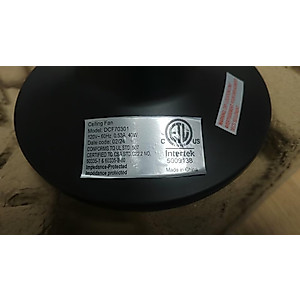 70 Inch Rustic Outdoor Ceiling Fans for Patios Waterproof, Black No Lights Damp Rated 3 Blade Large Airflow Indoor Outdoor Large Ceiling Fan for Exterior House Porch Gazebo