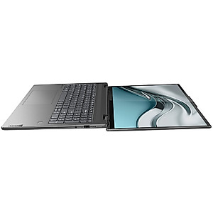 Lenovo Yoga 7i 16" 2.5K (2560 x 1600) Touchscreen 2-in-1 Convertible Laptop Tablet, 12th Intel Evo Platform 12-Core i5-1240P, 8GB LPDDR5 RAM, 512GB SSD, Backlit KB, Fingerprint, Windows 11, w/Battery