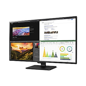 LG 43UN700-B 43 Inch Class UHD (3840 X 2160) IPS Display with USB Type-C and HDR10 with 4 HDMI inputs, Black (Renewed)