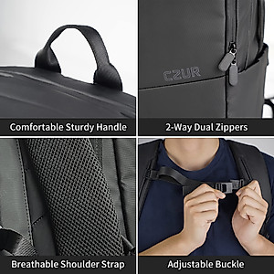 CZUR Aura Pro 14MP Document Scanner and Black Travel Backpack Bundle