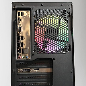 ViprTech Plus Gaming PC Desktop Computer - Intel Core i7 (8-Core), AMD Radeon R7 250 2GB, 8GB RAM, 500GB HDD, WiFi, RGB Lighting, 1 Year Warranty, USA Built