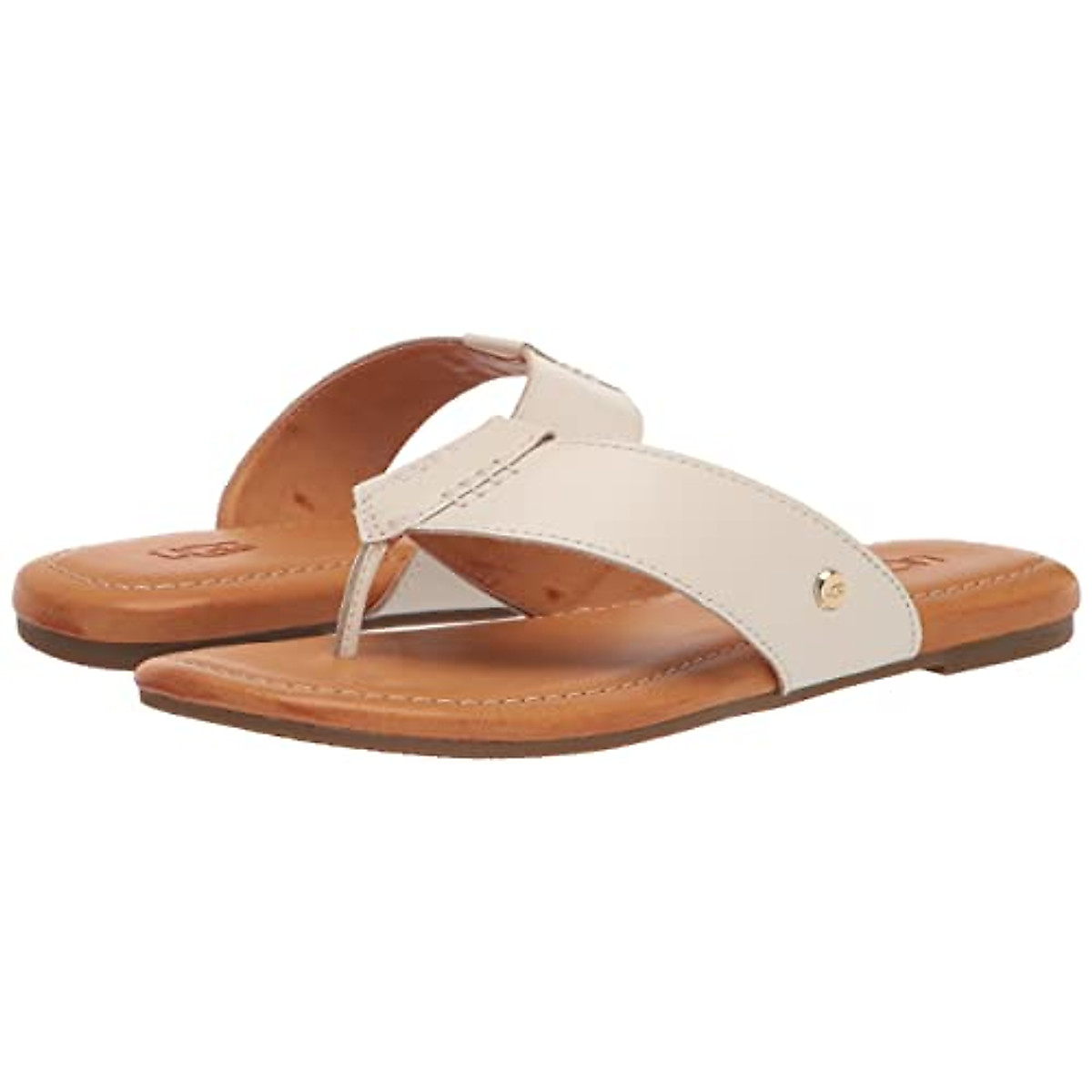 UGG Women's Carey FLIP Flop, Jasmine, 7.5