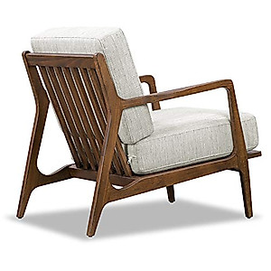 POLY & BARK Verity Lounge Chair, Bright Ash