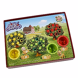 Hasbro Gaming Hi Ho Cherry-O: CoComelon Edition Board Game, Counting, Numbers, and Matching Game for Preschoolers, 2-3 Players, Ages 3+ (Amazon Exclusive)