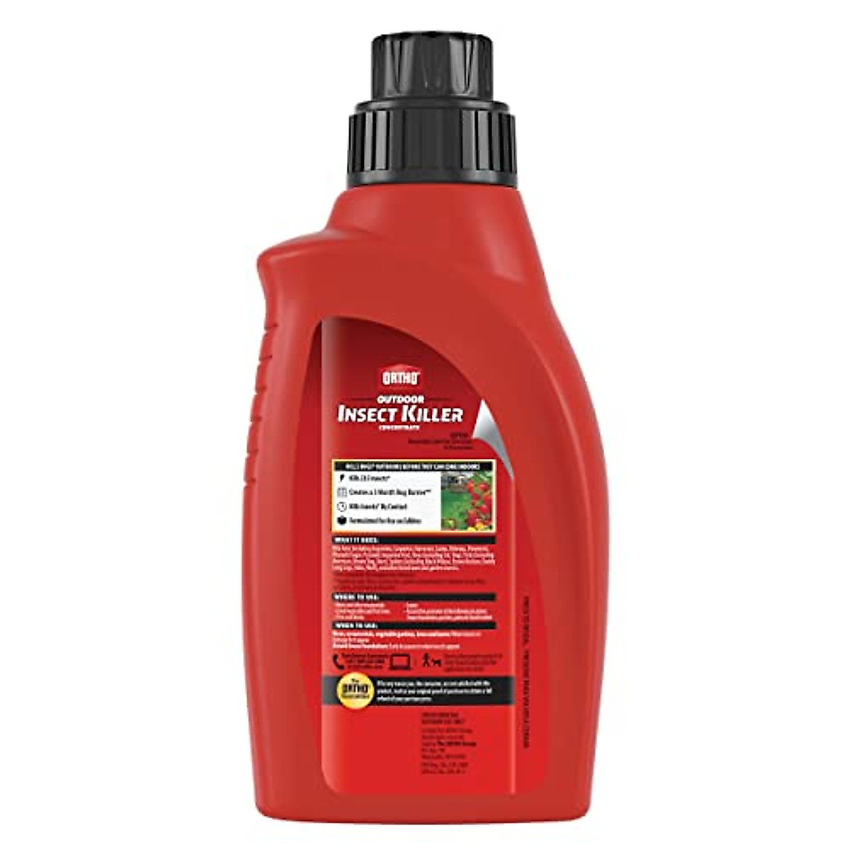 Ortho Outdoor Insect Killer Concentrate Kills Listed Ants, Spiders, Fleas & Ticks, 32 fl. oz.