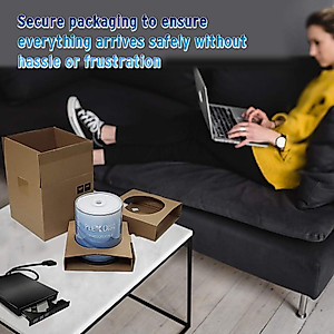 PlexDisc CD-R 700MB 80 Minute 52x Recordable - 100 Pack Cake Box (FFP) 631-805-BX, 100 Discs