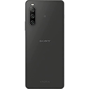 Sony Xperia 10 IV XQ-CC72 5G Dual SIM 128GB 6GB RAM Factory Unlocked (GSM Only | No CDMA - not Compatible with Verizon/Sprint) – Black