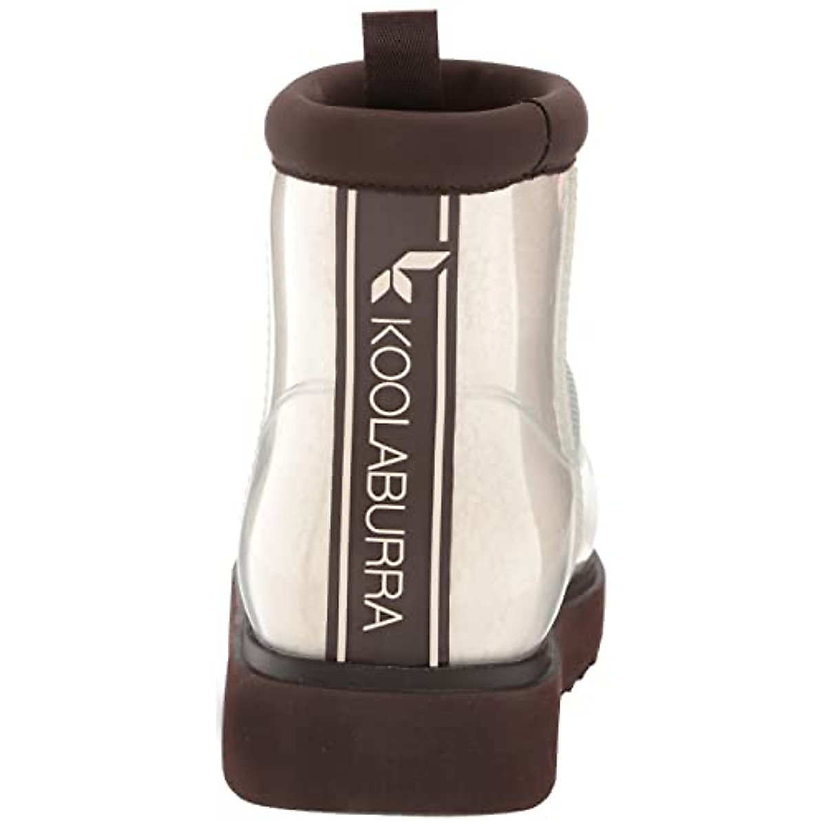 Koolaburra by UGG Women's KOOLA Clear Mini Fashion Boot, Chocolate Brown/Natural, 11