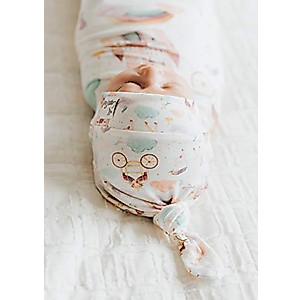 Copper Pearl Large Premium Knit Baby Swaddle Receiving Blanket Enchanted