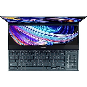 ASUS ZenBook Pro Duo 15 OLED 15.6" FHD Touchscreen Business Laptop, Intel Octa-Core i9-11900H, 32GB DDR4 RAM, 1TB PCIe SSD, GeForce RTX 3060, WiFi 6, Backlit KB, Windows 11 Pro, BROAG HDMI Cable