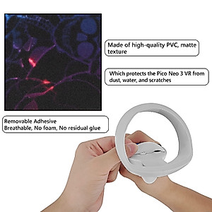 Geekria VR Controller Handle & Headset Skin Compatible with Pico Neo 3 Protective Cover, Protective Durable Scratch Resistant Pico Neo 3 Sticker