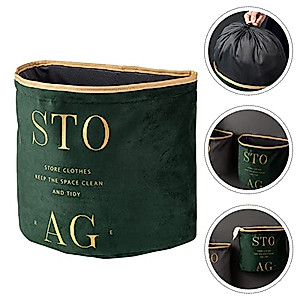 3pcs Household Cloth Sturdy Clothes Clothing Basket Laundry Nursery Kid Organizer Folding Dirty Home Baby Kids Bag Storage Collapsible Fabric Art Hamper Bucket for