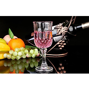 RYUHYF Red wine glass set, white wine glass set, medium 5.4 oz wine glasses, set of 3