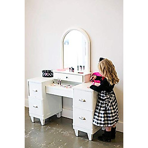 Mini-Play Makeup Clutch Pink Purse & Kids Pretend Makeup Kit