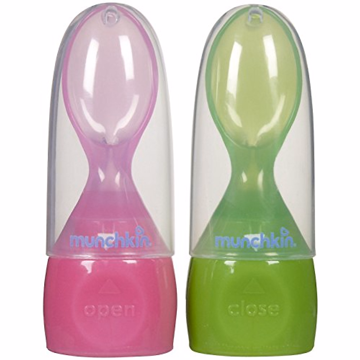 Munchkin Click Lock Food Pouch Spoon Tips - 2 Ea Colors May Vary