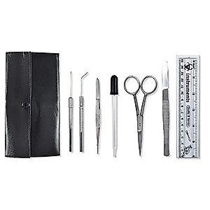DR Instruments Intermediate Dissection Kit - Stainless Steel - Kit 62 - Single Fold Case