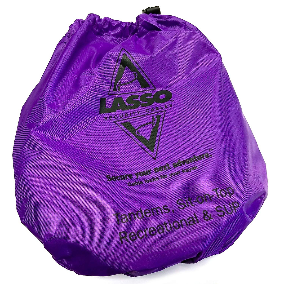 Lasso Kong Cable Kayak Lock fits Touring, Sit-On Top/Recreational and Fishing Kayaks