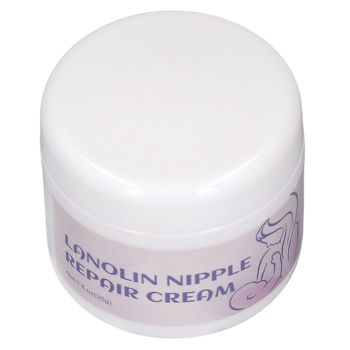30g Lanolin Nipple, Gentle Baby Nipple Balm Moisturizing Prevent Nipple Repair Cream for Nursing Mom