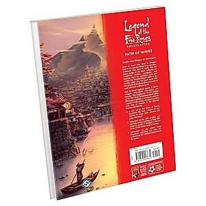Fantasy Flight Games Legend of The Five Rings Roleplaying Game Path of Waves SOURCEBOOK - Adventure Game, Strategy Game for Adults, Ages 14+ 3-5 Players, 2 Hour Playtime, Made by Edge Studio